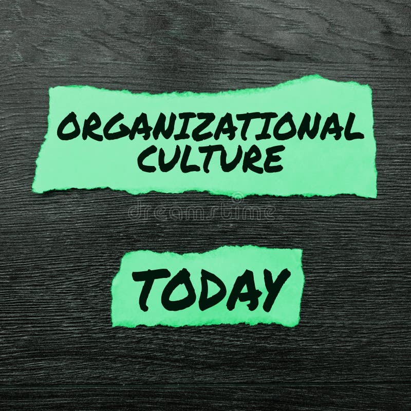 Conceptual Caption Organizational Culture. Internet Concept the Study ...