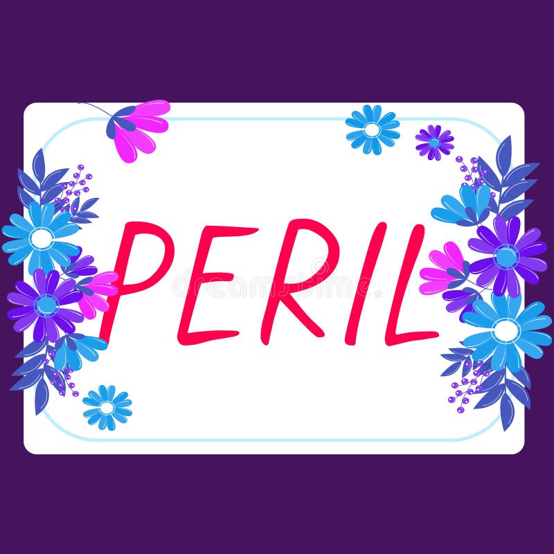 Conceptual Caption Peril. Business Overview Indicates Something ...