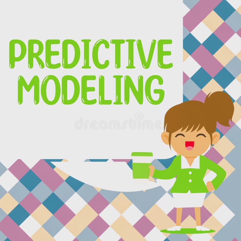 Text Sign Showing Predictive Modeling. Business Idea Maintenance ...