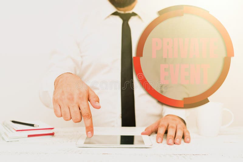 Conceptual Caption Private Event. Word Written on Exclusive ... Conceptual Caption Private Event. Word Written on Exclusive ...