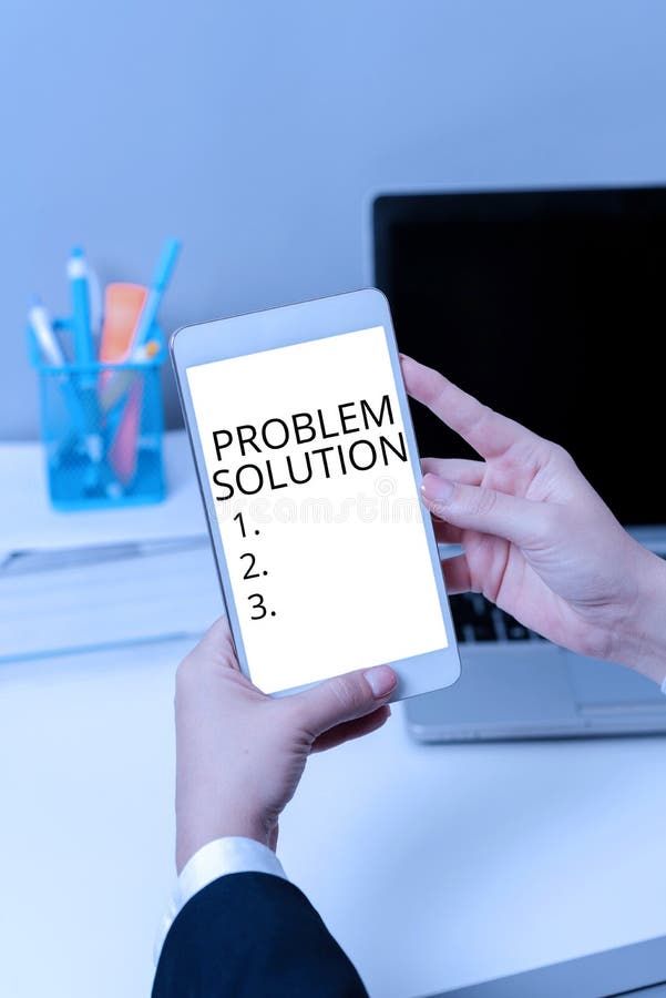 Conceptual Caption Problem Solutionsolving Consists Of Using Generic Methods In Orderly Manner
