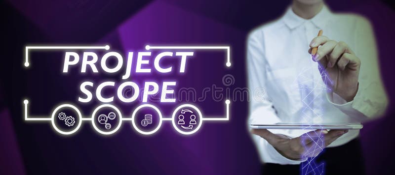 Writing Displaying Text Project Scope. Conceptual Photo Evaluation of ...