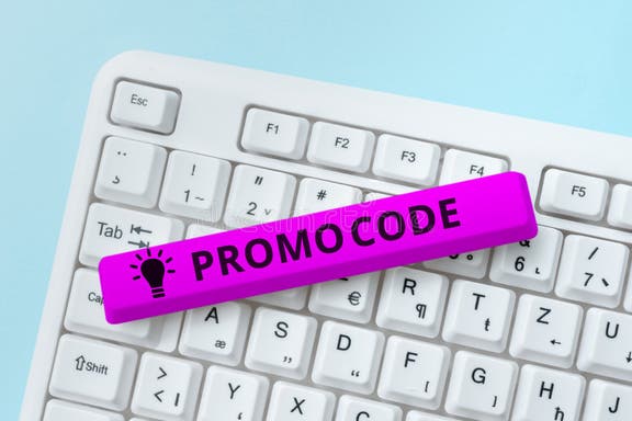 Conceptual Caption Promo Code. Word for Letters or Numbers that Allows ...