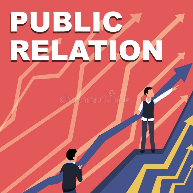 Text Showing Inspiration Public Relation. Conceptual Photo Practice of ...