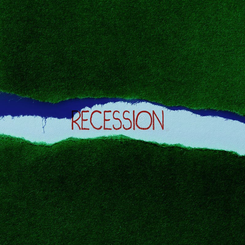 Conceptual Caption Recession. Business Approach the Process of ...