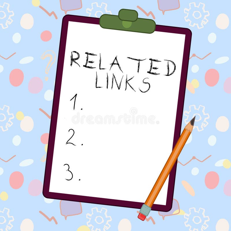 Text Showing Inspiration Related Links. Business Idea Website Inside a ...