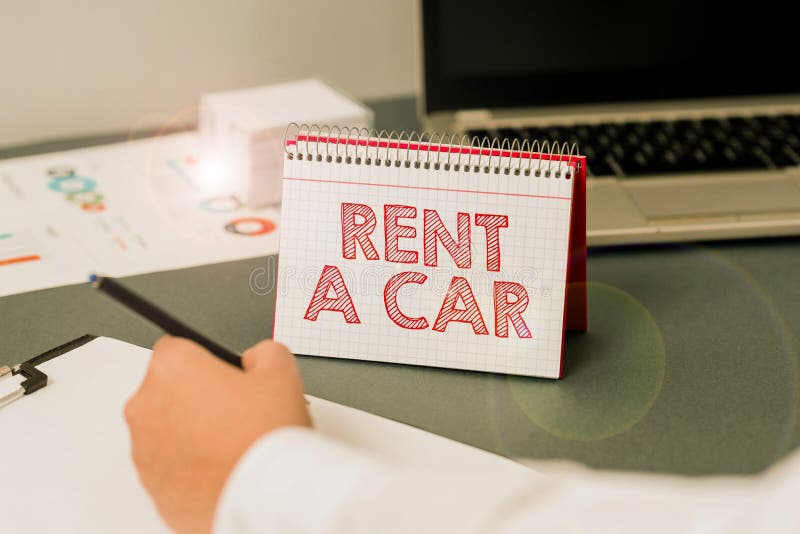 Conceptual Caption Rent a Car. Business Idea Paying for Temporary ... Conceptual Caption Rent a Car. Business Idea Paying for Temporary ...