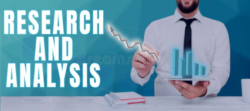 Conceptual Caption Research and Analysis. Business Concept Strategic ...