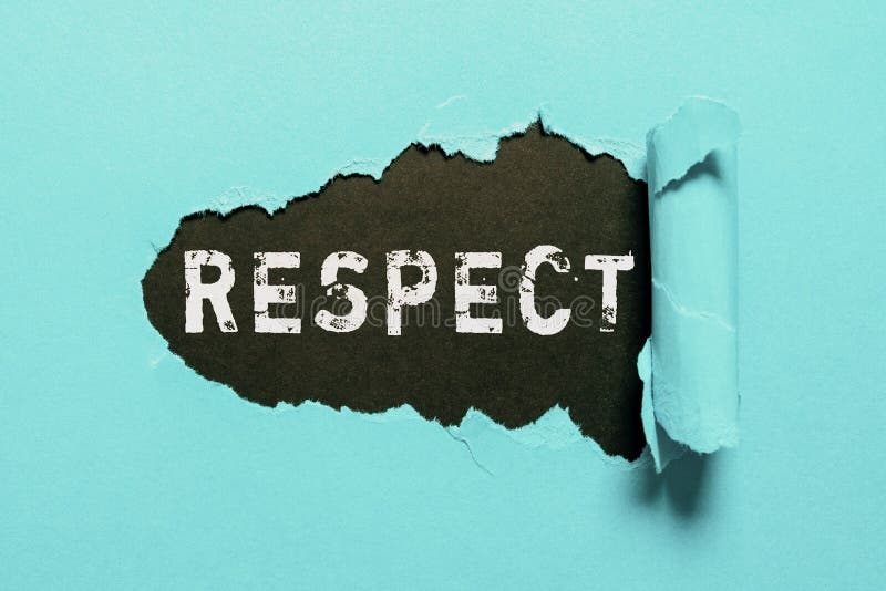 Conceptual Caption Respect. Conceptual Photo Feeling of Deep Admiration ...