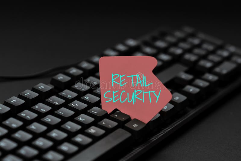 Conceptual Caption Retail Security. Internet Concept Process Which ... Conceptual Caption Retail Security. Internet Concept Process Which ...