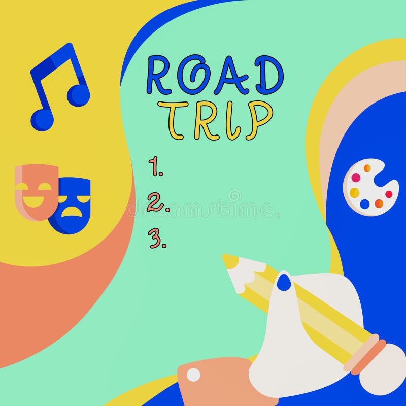 Conceptual Caption Road Trip. Business Approach Roaming Around Places ... Conceptual Caption Road Trip. Business Approach Roaming Around Places ...