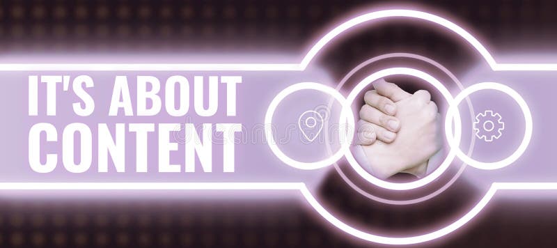 Conceptual Caption it S about Content. Business Idea Crucial Website ... Conceptual Caption it S about Content. Business Idea Crucial Website ...