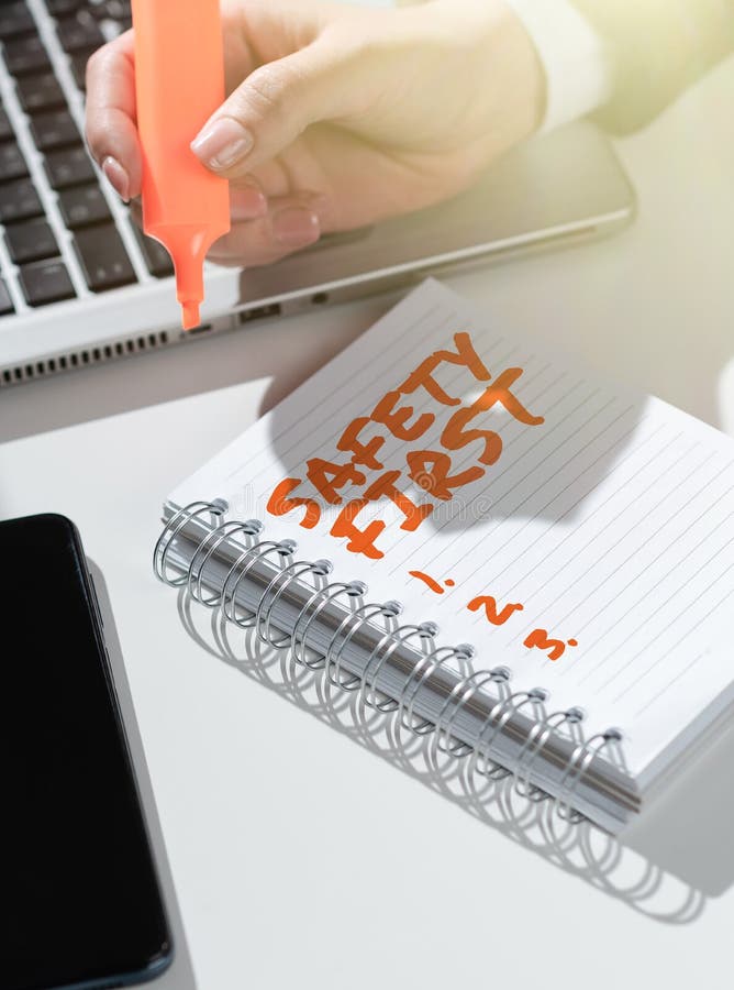 Conceptual Caption Safety First. Business Showcase Avoid Any ... Conceptual Caption Safety First. Business Showcase Avoid Any ...