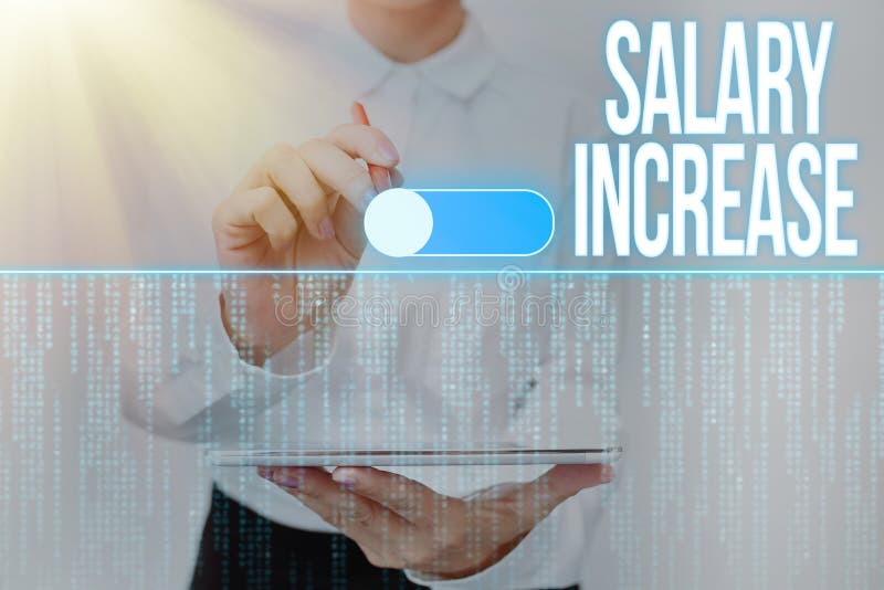 Conceptual Caption Salary Increase. Concept Meaning an Increase in the ... Conceptual Caption Salary Increase. Concept Meaning an Increase in the ...
