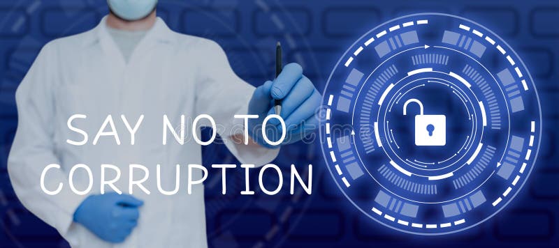 Conceptual Caption Say No To Corruption. Word for Introducing ... Conceptual Caption Say No To Corruption. Word for Introducing ...