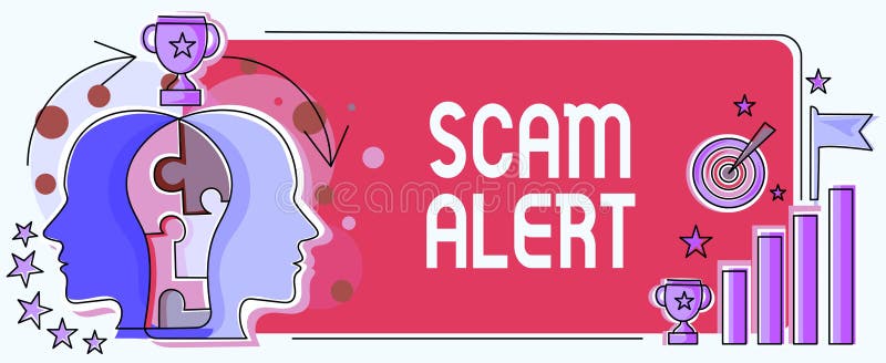 Conceptual Caption Scam Alert. Concept Meaning Warning Someone about ... Conceptual Caption Scam Alert. Concept Meaning Warning Someone about ...