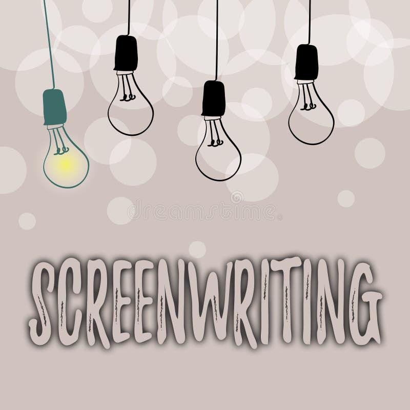 Conceptual Caption Screenwriting. Business Showcase the Art and Craft ...
