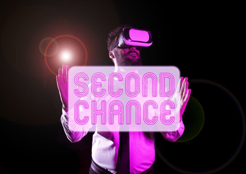 Conceptual Caption Second Chance. Concept Meaning the Opportunity Given ...