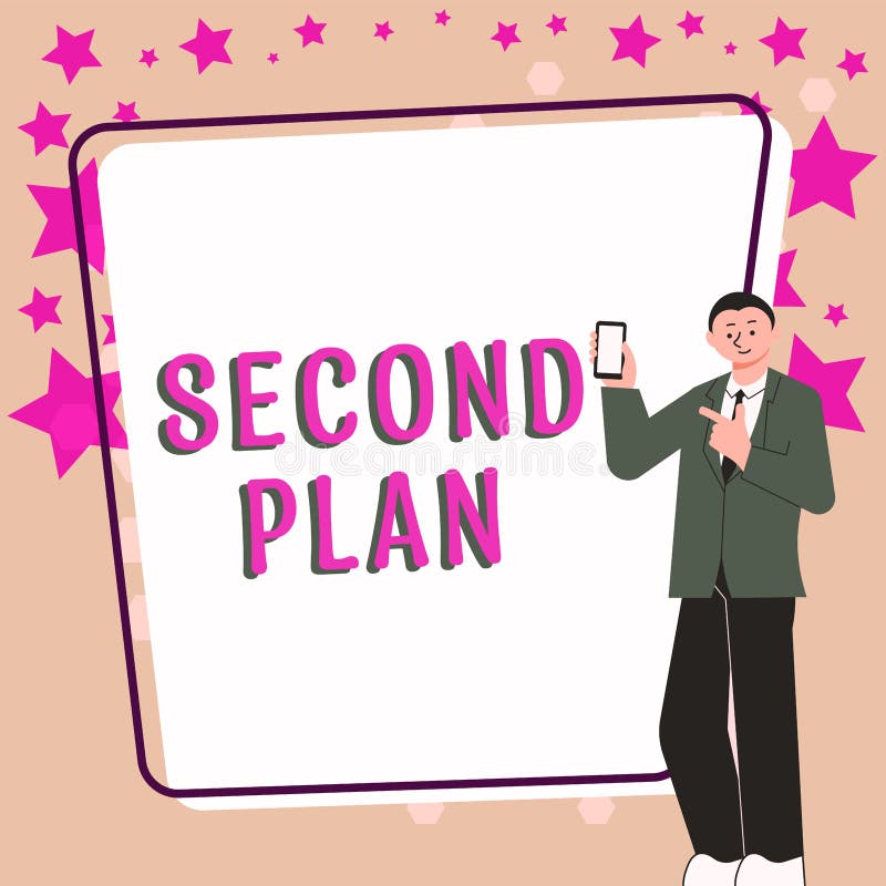 Conceptual Caption Second Plan. Business Showcase Next Set of Decisions ...