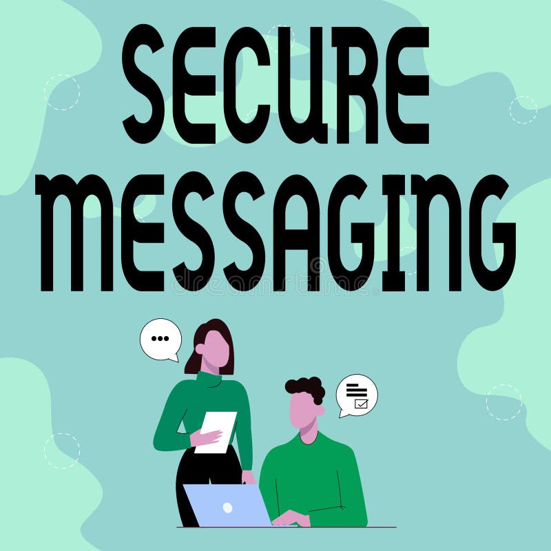 Messaging Secure Stock Illustrations – 562 Messaging Secure Stock ...