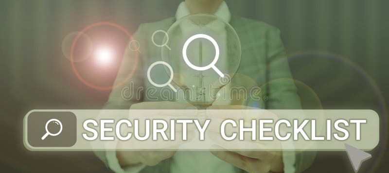 Conceptual Caption Security ChecklistProtection of Data and System ... Conceptual Caption Security ChecklistProtection of Data and System ...