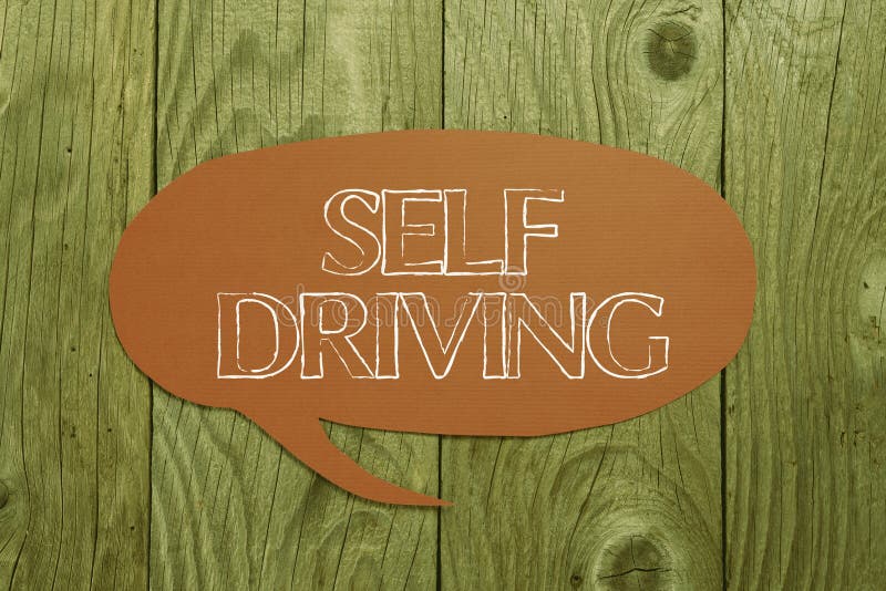 Conceptual Caption Self Driving. Conceptual Photo Autonomous Vehicle ...