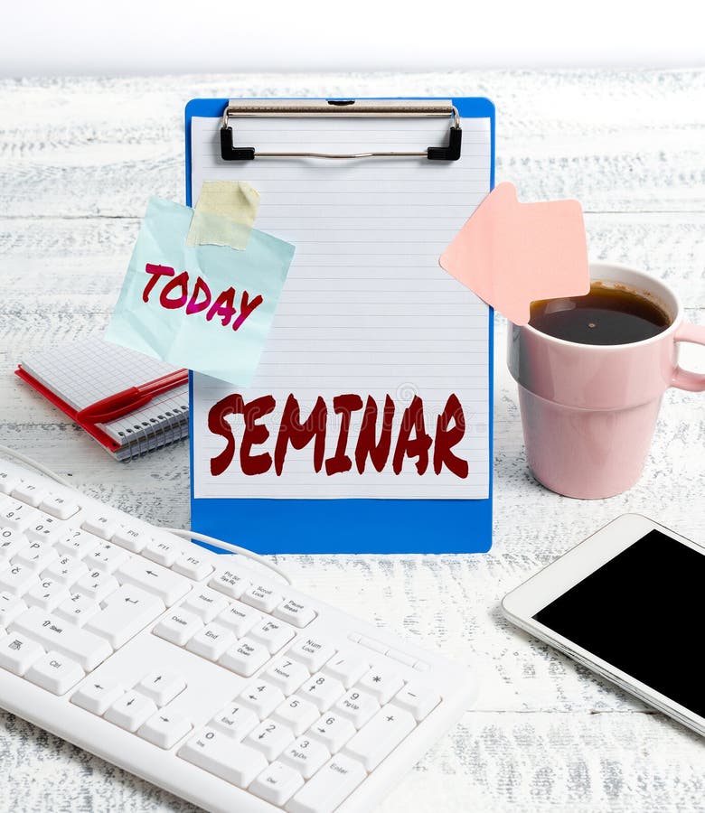 Inspiration Showing Sign Seminar. Business Showcase Conference Academic ...