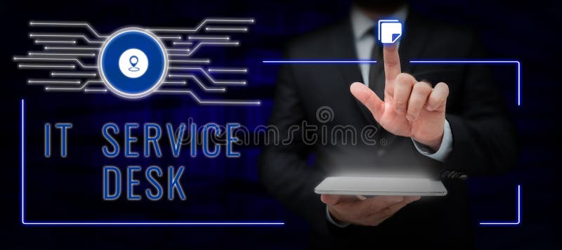 Conceptual Caption it Service Desk. Business Idea Technological Support ... Conceptual Caption it Service Desk. Business Idea Technological Support ...
