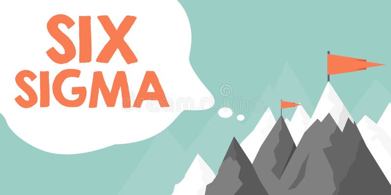 Conceptual Caption Six Sigma. Business Showcase Management Techniques ...