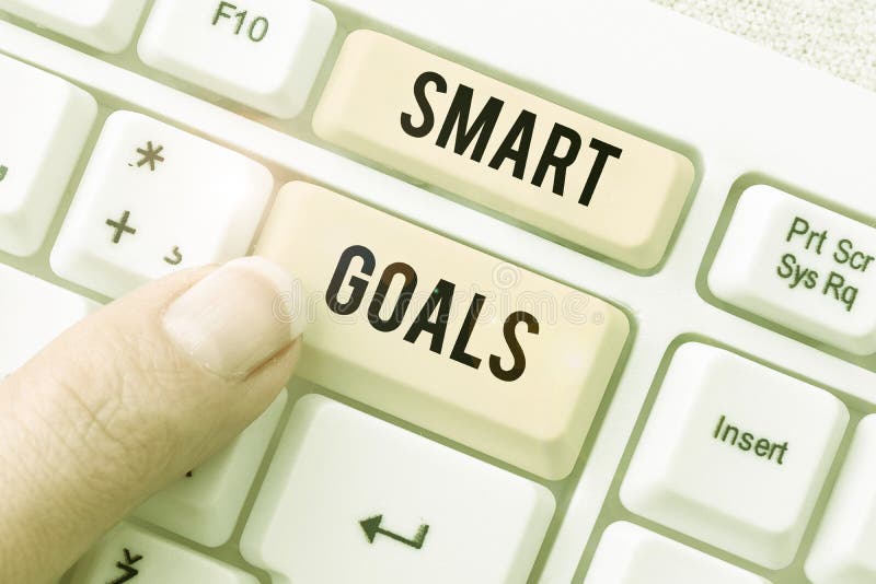 Text Caption Presenting Smart Goals. Business Approach Mnemonic Used As ...