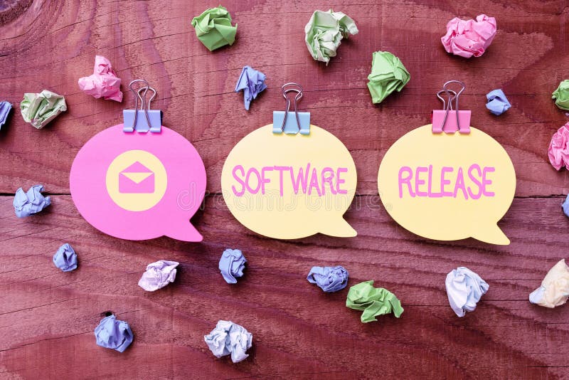 Conceptual Caption Software Release. Word for Sum of Stages of ...