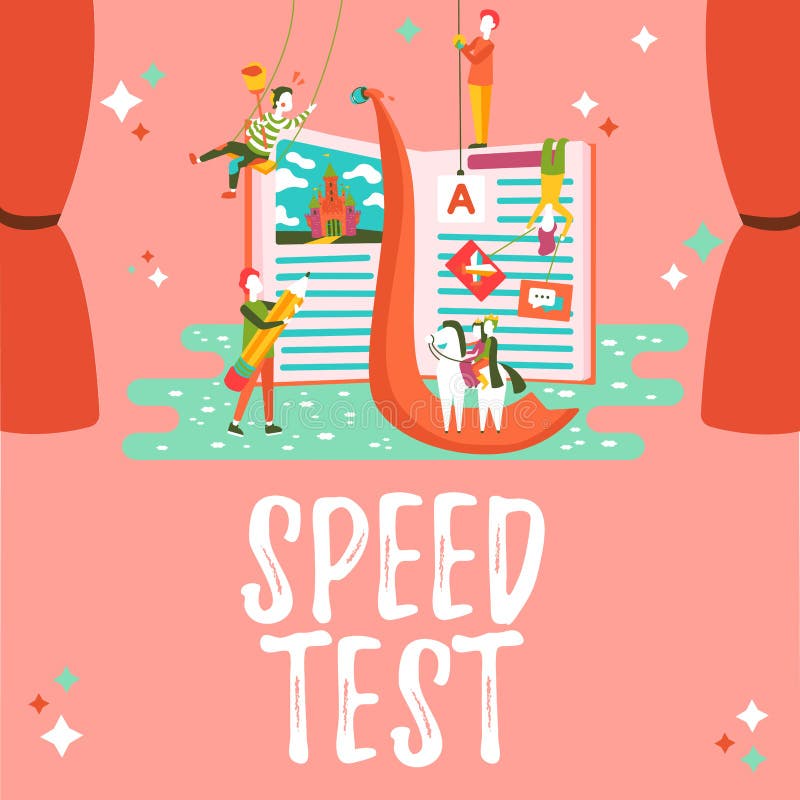 Conceptual Caption Speed Test. Word for Psychological Test for the ...