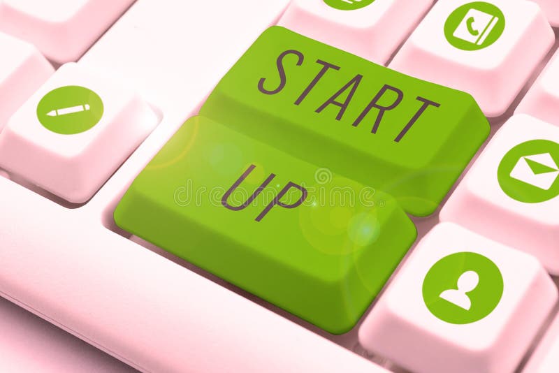 Conceptual Caption Start Up. Word for in the Early Process of ...