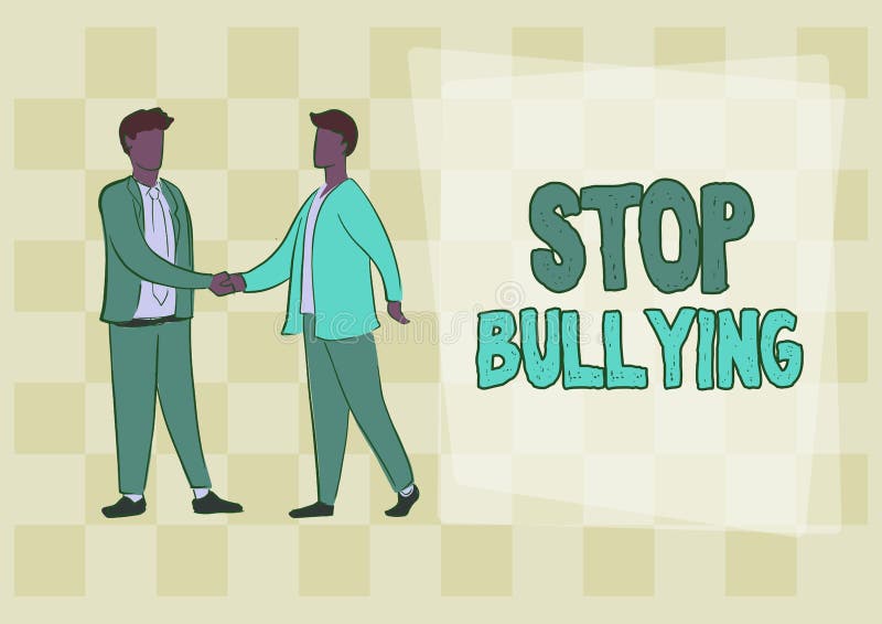 Conceptual Caption Stop Bullying. Business Approach Prevent the Disease ... Conceptual Caption Stop Bullying. Business Approach Prevent the Disease ...