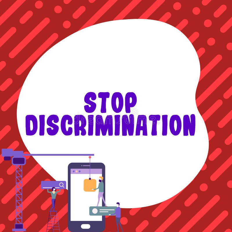Conceptual Caption Stop Discrimination. Business Concept Prevent ... Conceptual Caption Stop Discrimination. Business Concept Prevent ...