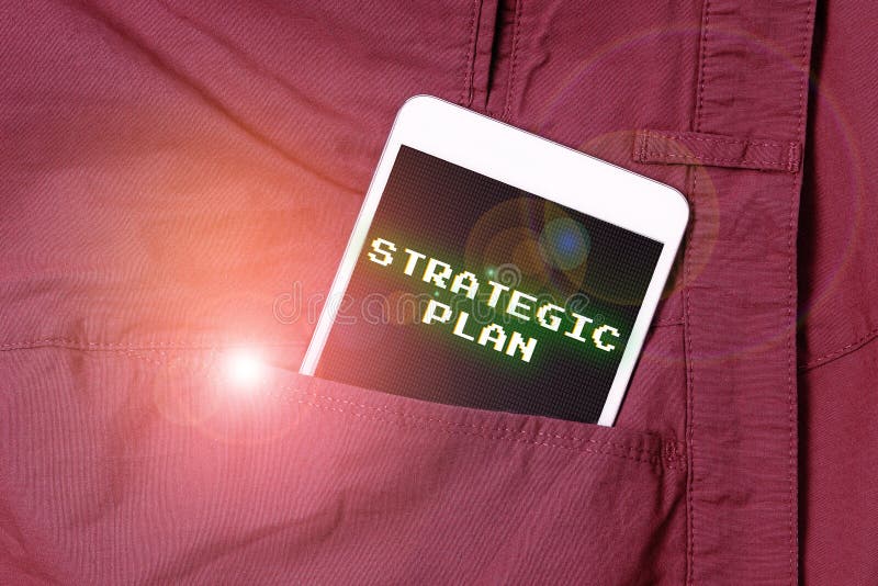 Conceptual Caption Strategic Plan. Business Approach a Process of ...