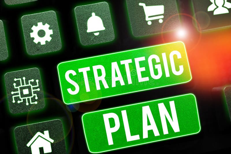 Conceptual Caption Strategic Plan. Word for a Process of Defining ...