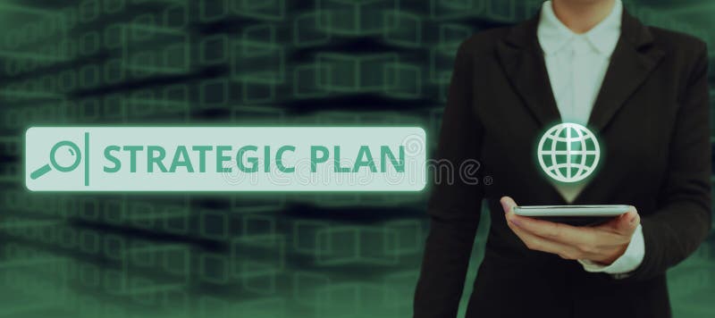 Conceptual Caption Strategic Plan. Word for a Process of Defining ...