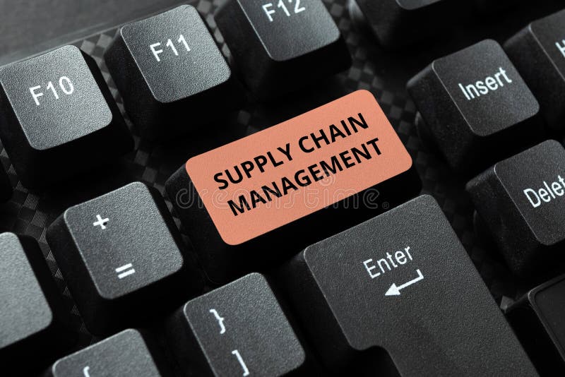 Conceptual Caption Supply Chain Management. Word Written on Aspects of ... Conceptual Caption Supply Chain Management. Word Written on Aspects of ...