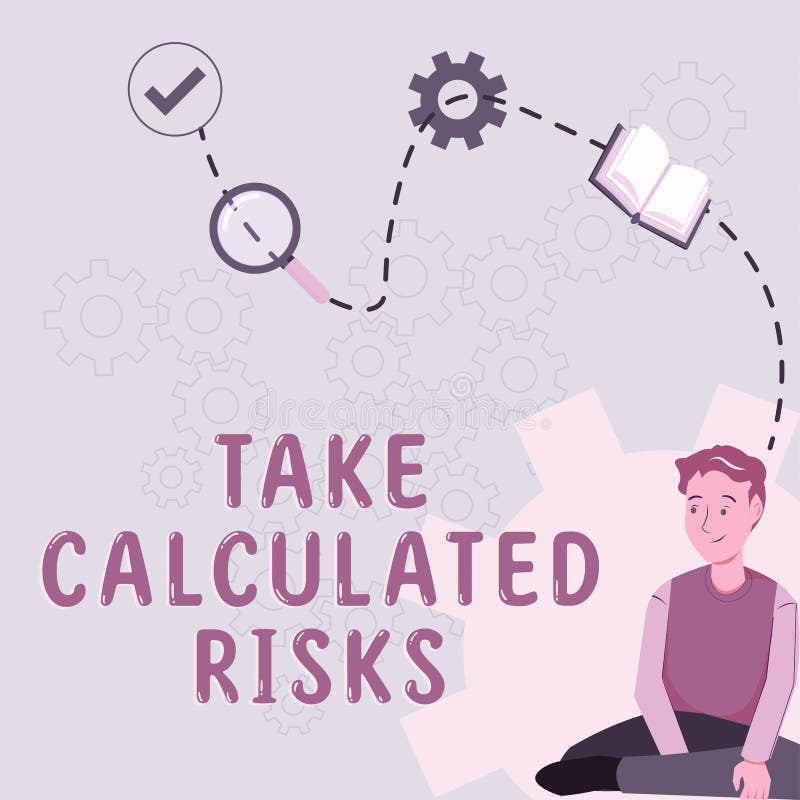 Conceptual Caption Take Calculated Risks. Business Approach Chance ... Conceptual Caption Take Calculated Risks. Business Approach Chance ...