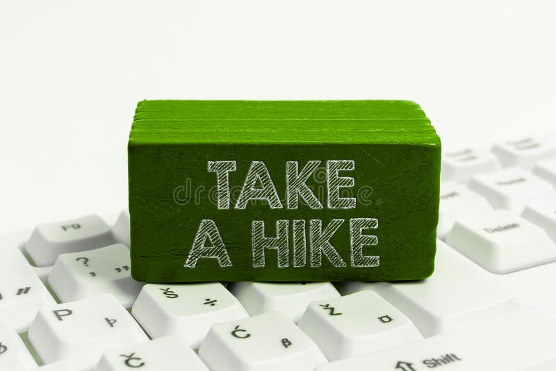 Conceptual Caption Take a Hike. Business Showcase Go on an Adventure ... Conceptual Caption Take a Hike. Business Showcase Go on an Adventure ...
