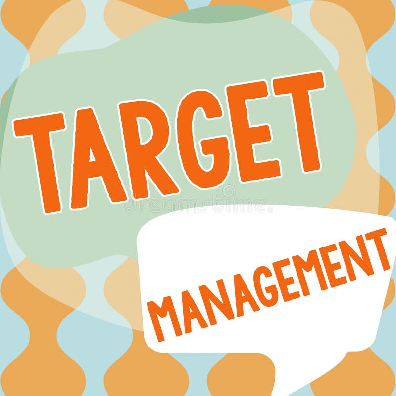 Conceptual Caption Target Management. Business Showcase Nurturing the ...