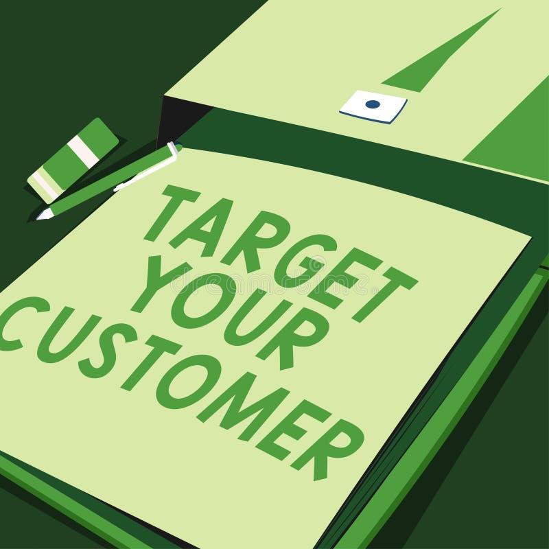 Conceptual Caption Target Your Customer. Word for Tailor Marketing ... Conceptual Caption Target Your Customer. Word for Tailor Marketing ...