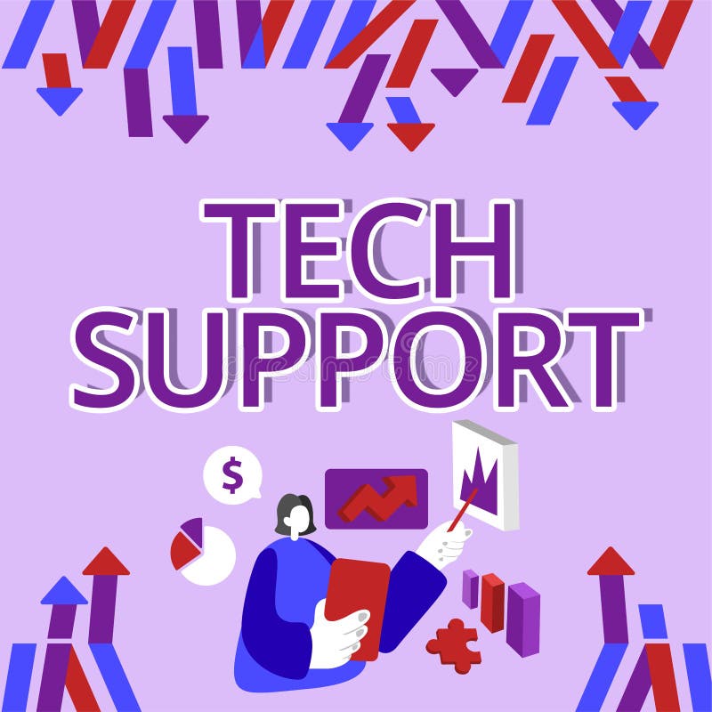 Conceptual Caption Tech Support. Conceptual Photo Help Given by ...