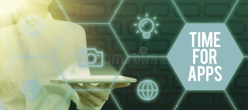 Conceptual Caption Time for Apps. Word for Make Use of Application or ... Conceptual Caption Time for Apps. Word for Make Use of Application or ...