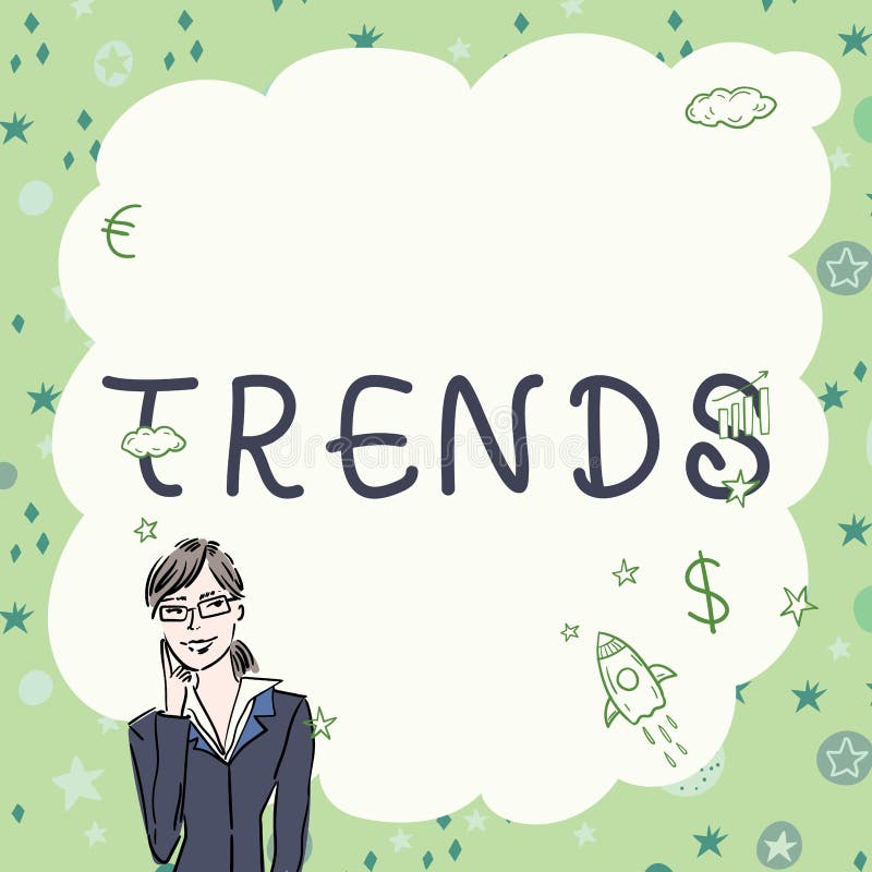 Conceptual Caption Trends. Business Showcase General Tendency of Data ...