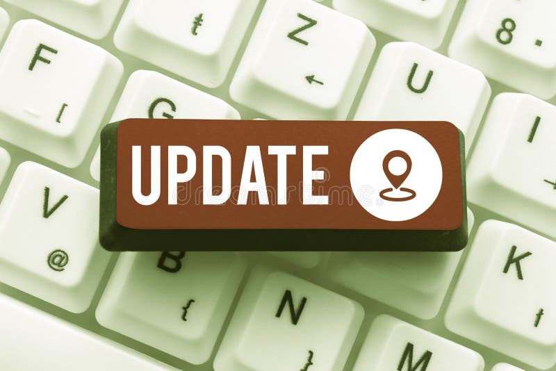 Conceptual Caption Update. Business Approach Up To Date As by Adding ... Conceptual Caption Update. Business Approach Up To Date As by Adding ...