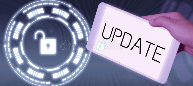 Conceptual Display Update. Business Idea Up To Date As by Adding New ... Conceptual Display Update. Business Idea Up To Date As by Adding New ...