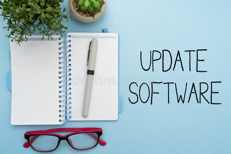 Writing Displaying Text Update Software. Concept Meaning Replacing ... Writing Displaying Text Update Software. Concept Meaning Replacing ...
