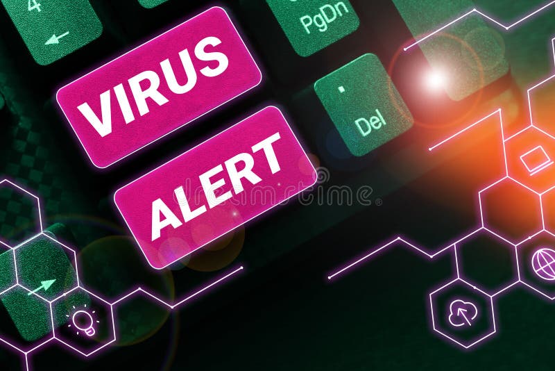 Conceptual Caption Virus Alert. Concept Meaning Message Warning of a ... Conceptual Caption Virus Alert. Concept Meaning Message Warning of a ...